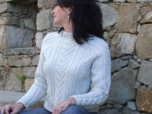 Ravelry: Cotton/Silk Aran pattern by Debbie Bliss