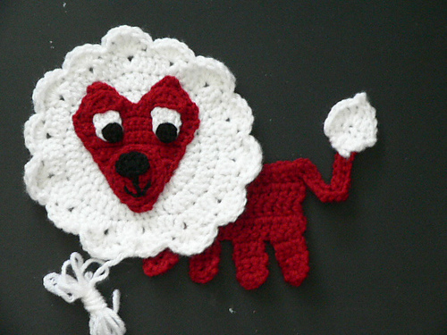 Ravelry: Lion Applique pattern by Crochetamommy