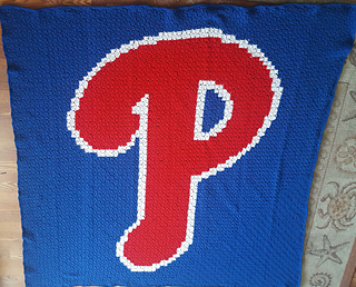 Ravelry: trystan830's c2c Phillies Blanket
