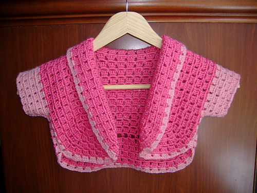 Ravelry: Flutter Baby Top pattern by Lion Brand Yarn