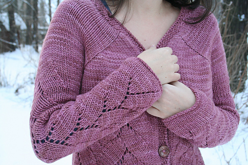 Ravelry: Rose cardigan pattern by Svetlana Volkova