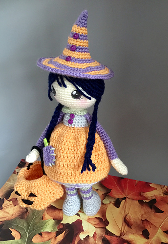 Ravelry: Hallie Halloween Witch pattern by Denise Lawrence
