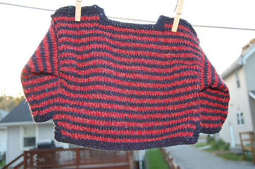 Ravelry: Striped Sweater pattern by Debbie Bliss