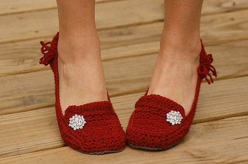 Ravelry: Lovely Lady Loafers pattern by Lorin Jean