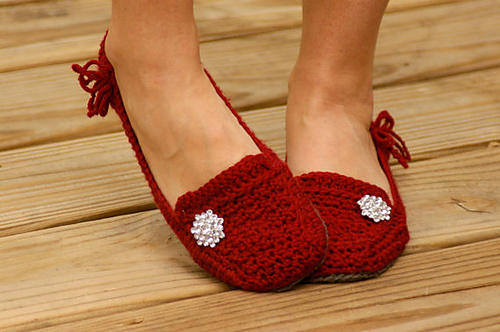 Ravelry: Lovely Lady Loafers pattern by Lorin Jean