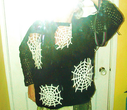 Ravelry: XL Spider Web Sweater pattern by Spider Mambo
