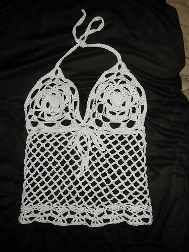 Ravelry: Bodacious Tatas Festival Top with Skulls pattern by Spider Mambo