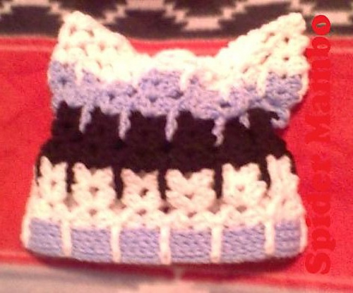 Ravelry: Peeping Tom Cat Hat pattern by Spider Mambo