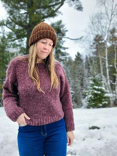 Ravelry: Bulky Basic Drop Sleeve Sweater pattern by James N Watts