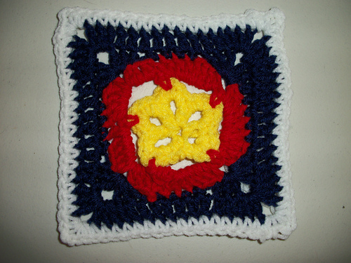 Ravelry: Star Square pattern by Lisa Hamblin