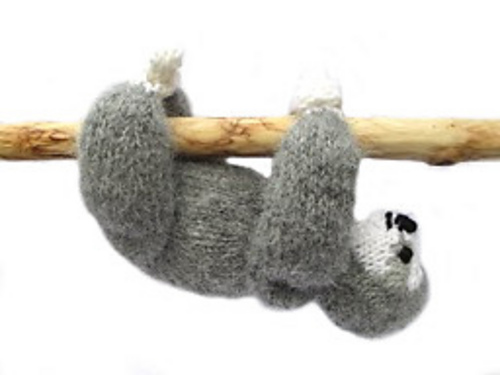 Ravelry: Hanging Sloth pattern by Two Sisters Teddy Bear