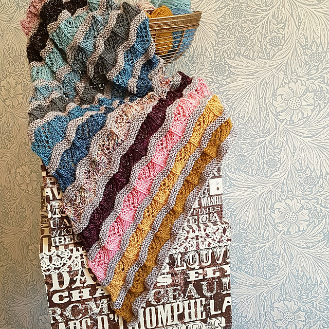 Ravelry: highfibreshop's Memory Lane Wrap