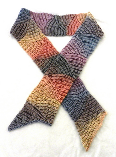 Ravelry: Slip Slope Scarf pattern by Vashti Braha