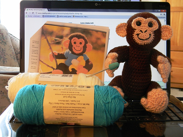 Ravelry: txmommylady's Toy - Charlie Chimp