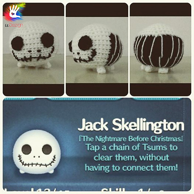 Ravelry: Jack Tsum Tsum pattern by Ervinna Lee