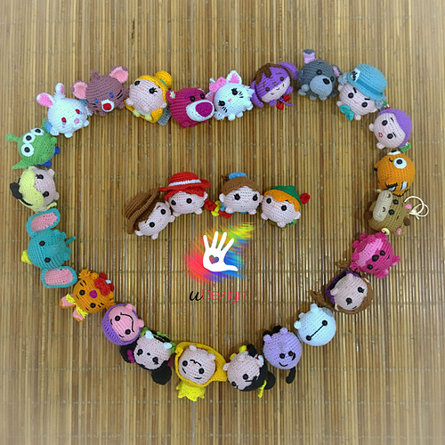 Ravelry: March Hare Tsum Tsum pattern by Ervinna Lee