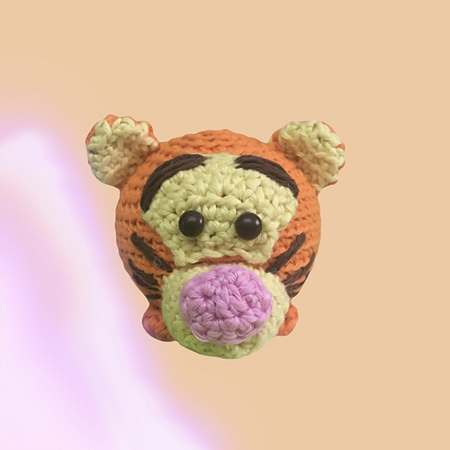 Ravelry: Tigger Tsum Tsum pattern by Ervinna Lee
