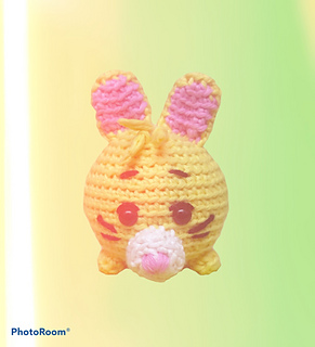 Ravelry: Rabbit tsum tsum pattern by Ervinna Lee