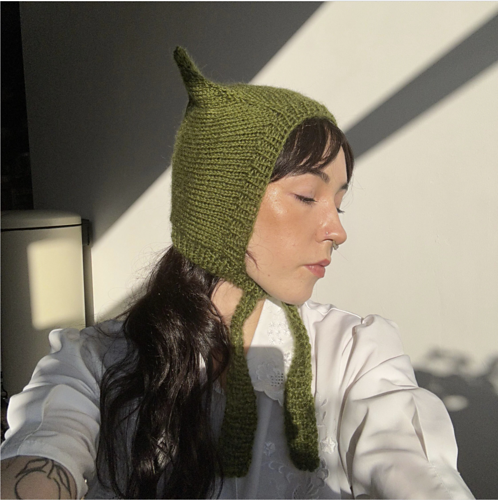Ravelry: Elevated cat or devil hat pattern by Bronia Kidd