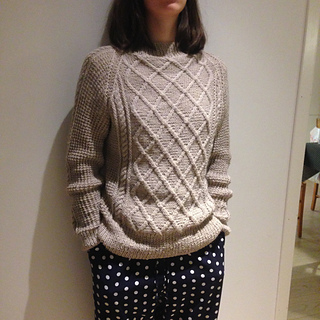 Ravelry: undulat's Rosa in beige alpaka