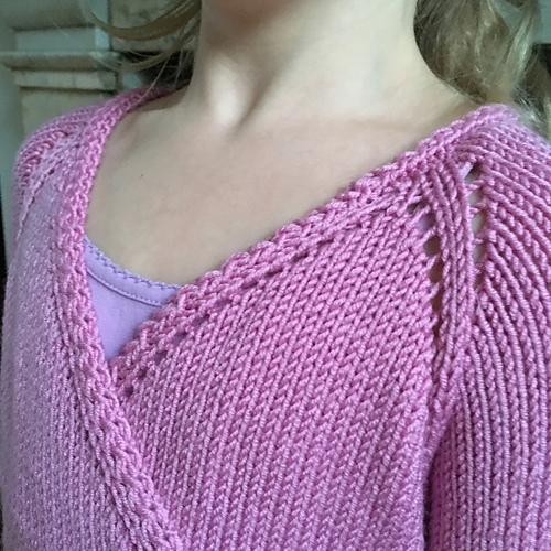 Ravelry: Ballet wrap pattern by Sophie McKane