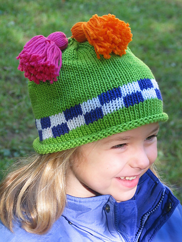 Ravelry: Checkerboard Hat pattern by Amy Tozer