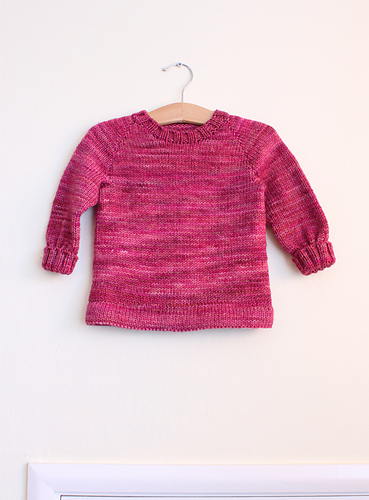 Ravelry: Kids' Basic Raglan Sweater pattern by Catherine McMillan