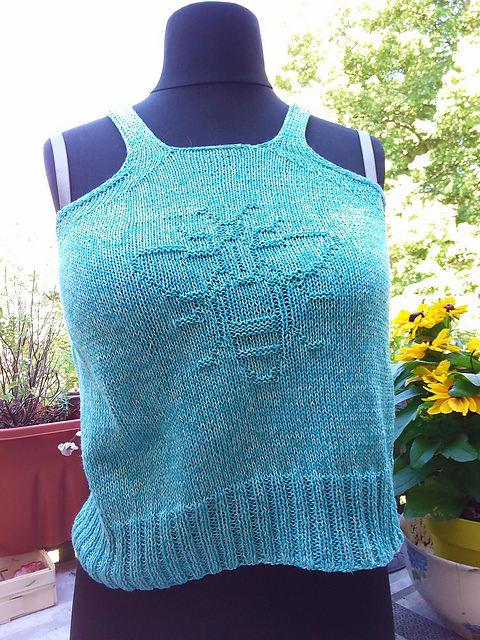 Ravelry: uschi1071's Summer Bee Tank