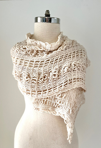 Ravelry: Contemporary Essence Shawl pattern by Valerie Baber