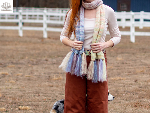 Ravelry: Salty Mermaid Scarf pattern by Vanessa Ewing