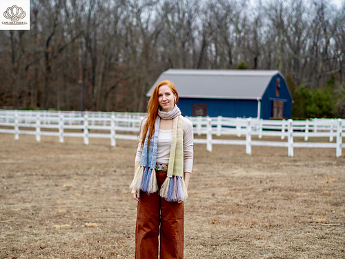 Ravelry: Salty Mermaid Scarf pattern by Vanessa Ewing