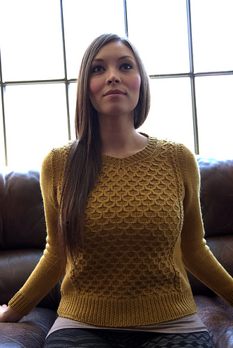 Ravelry: 2874 Aran Pullover pattern by Plymouth Yarn Design Studio