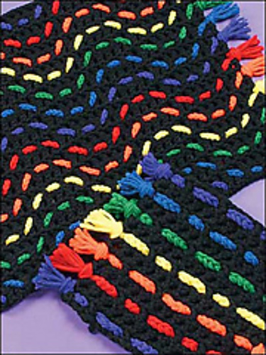 Ravelry: Amish Stripes Placemat pattern by Andy Ashley