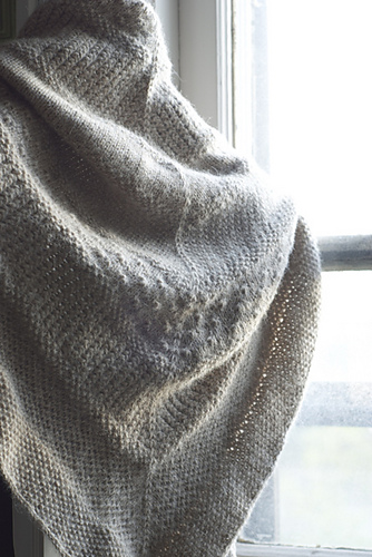 Ravelry: a study in texture shawl pattern by the knitting primate