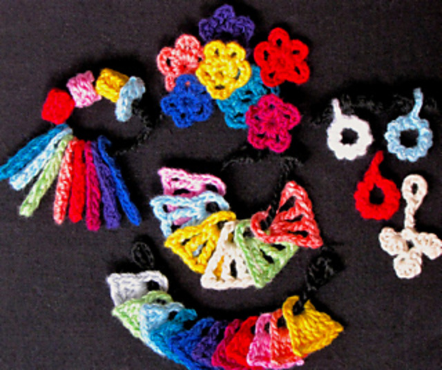 Ravelry: vashtirama's Color Trinkets--early experiments