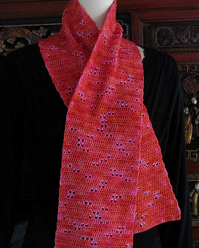 Ravelry: Tea Lights Scarf pattern by Vashti Braha
