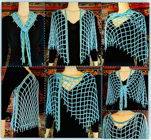 Ravelry: Aquarienne Beach Cover Up pattern by Vashti Braha