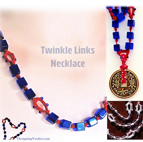Ravelry: Twinkle Links Necklace pattern by Vashti Braha