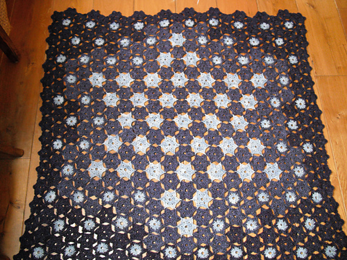 Ravelry: Starry Night Crochet Blanket/Afghan pattern by Amanda Perkins