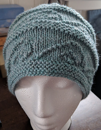 Ravelry: The Double Wave hat pattern by Vicki Caruana