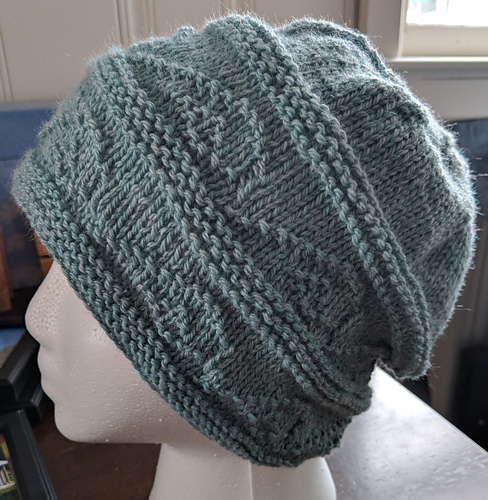 Ravelry: The Double Wave hat pattern by Vicki Caruana