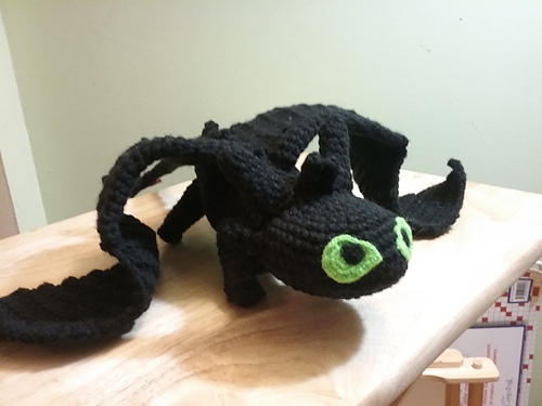 Ravelry: Toothless (Original) pattern by Nichole D