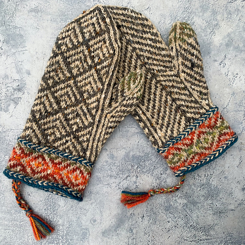 Ravelry: Nakia mittens pattern by Saskia van Dantzig