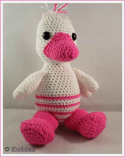 Ravelry: cute pink duck pattern by veronique smit