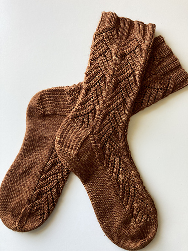 Ravelry: Weaving Socks pattern by verybusymonkey