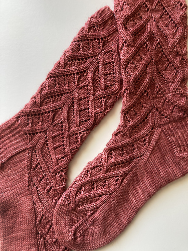 Ravelry: Pathways Socks pattern by verybusymonkey