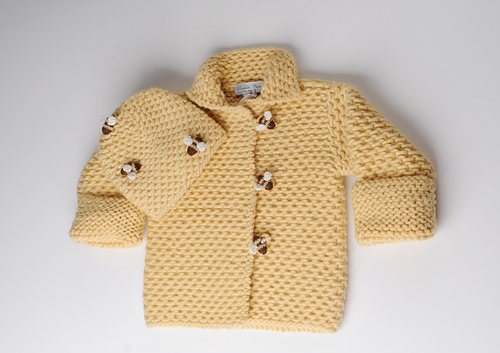Ravelry: Honeycomb Bee Coat and Hat pattern by Virginia Dunn