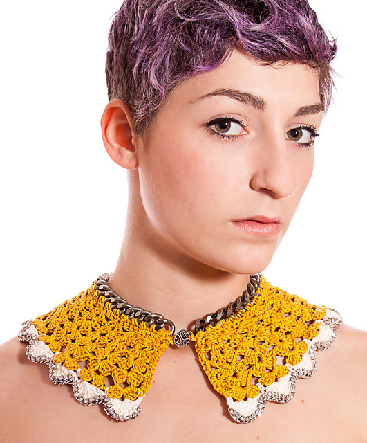Ravelry: Prese per il colletto! crocheted peter pan collar pattern by ...