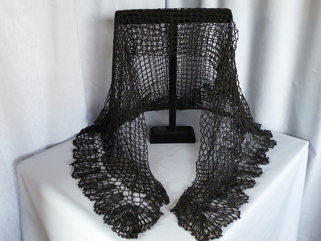 Ravelry: Net Shawl with Crocheted Edging pattern by Victoria C. Walker