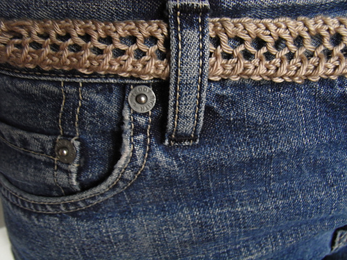Ravelry: Knitted Lace Belt pattern by Anna Waites